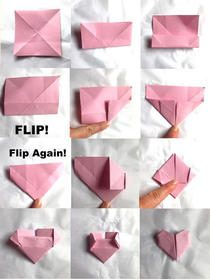 How To Make An Origami Heart, Love is in the air